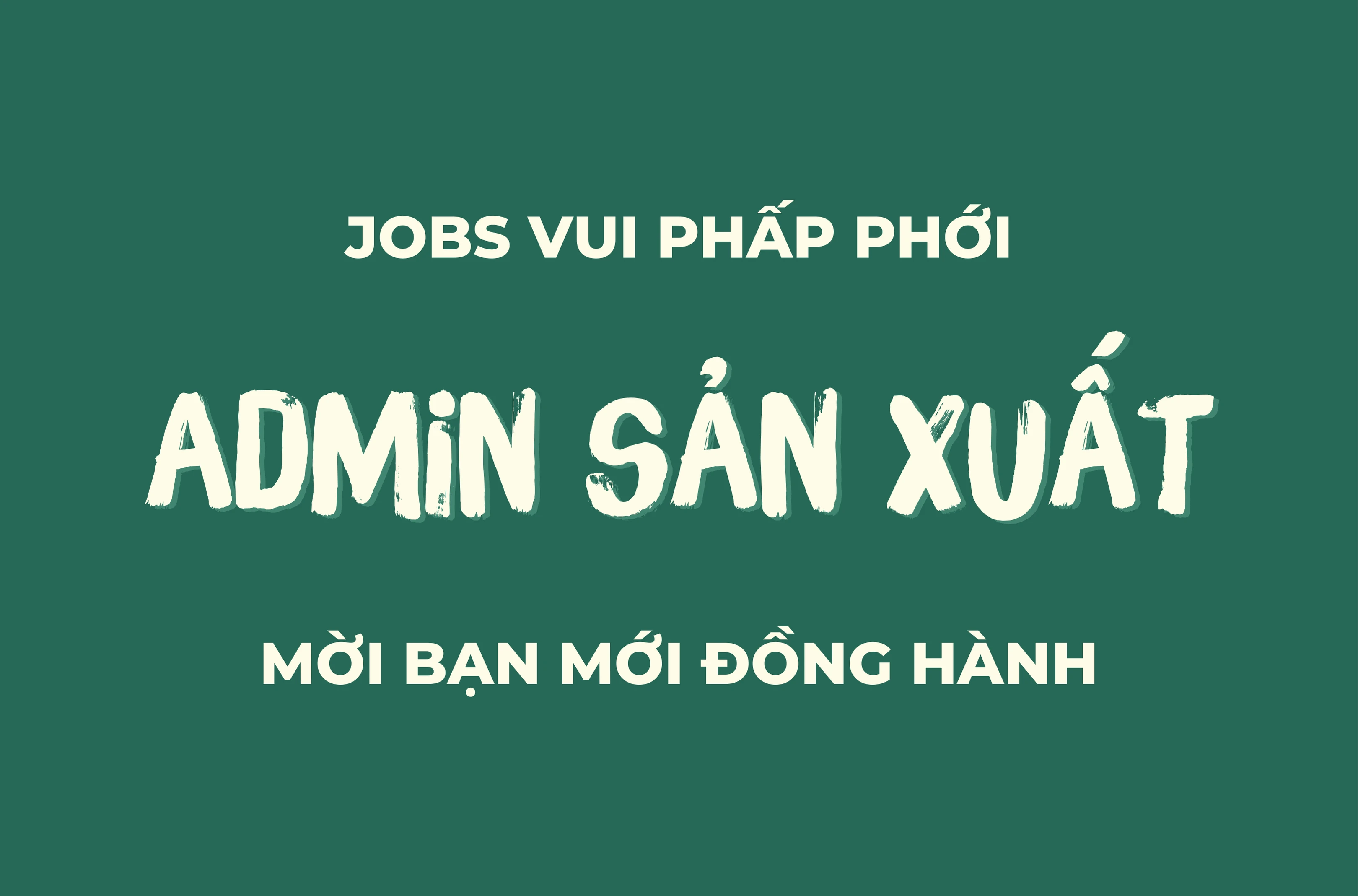 Admin sản xuất